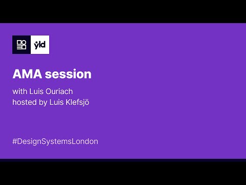 DesignSystems.media | AMA with Figma - Design Systems London #5 ...